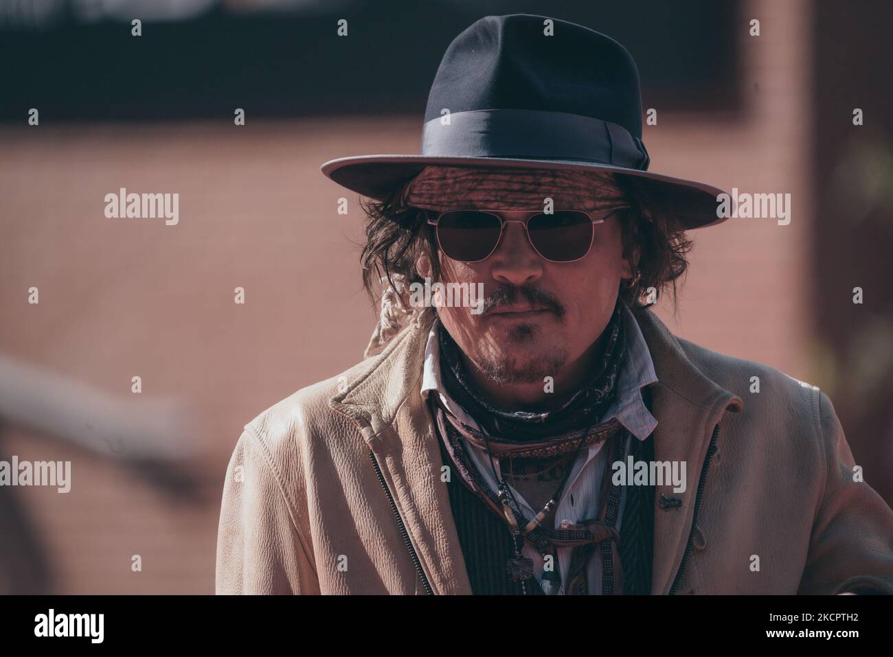 Johnny Depp attends the red carpet of the movie "Puffins" during the ...