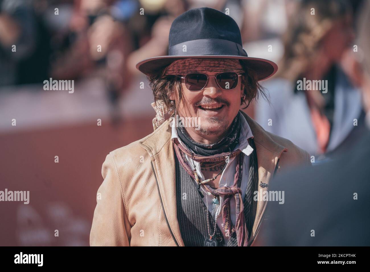 Johnny Depp attends the red carpet of the movie "Puffins" during the ...