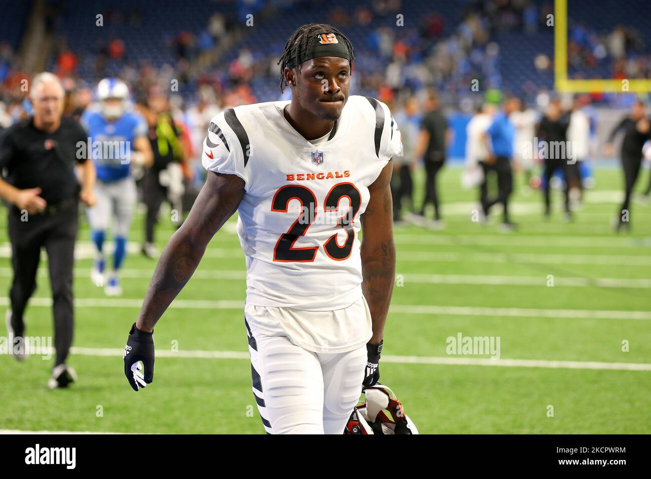 Cincinnati bengals cornerback darius phillips 23 hi-res stock ...