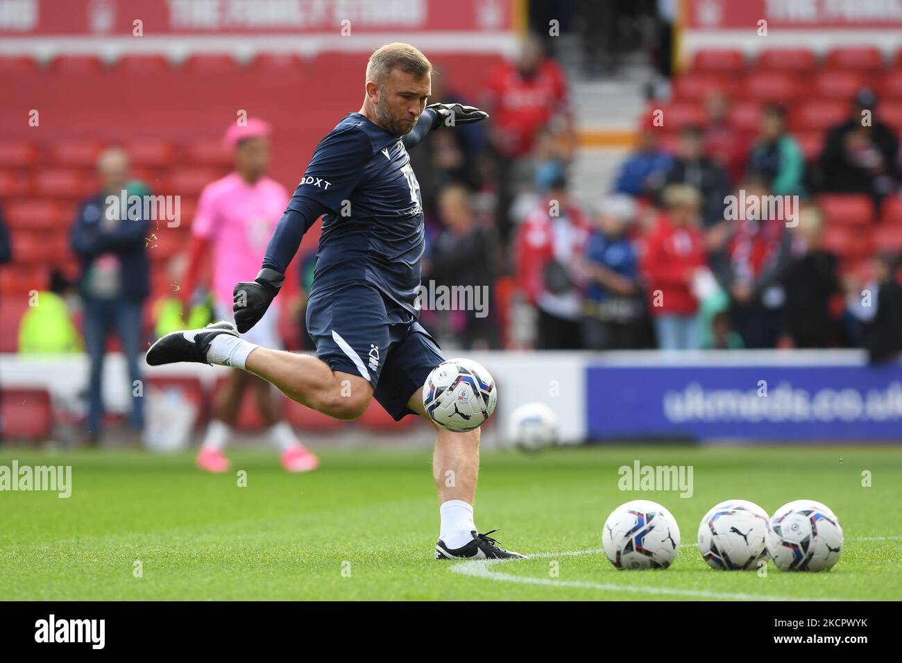 Danny Alcock, Nottingham Forest first team goalkeeper coach during the ...