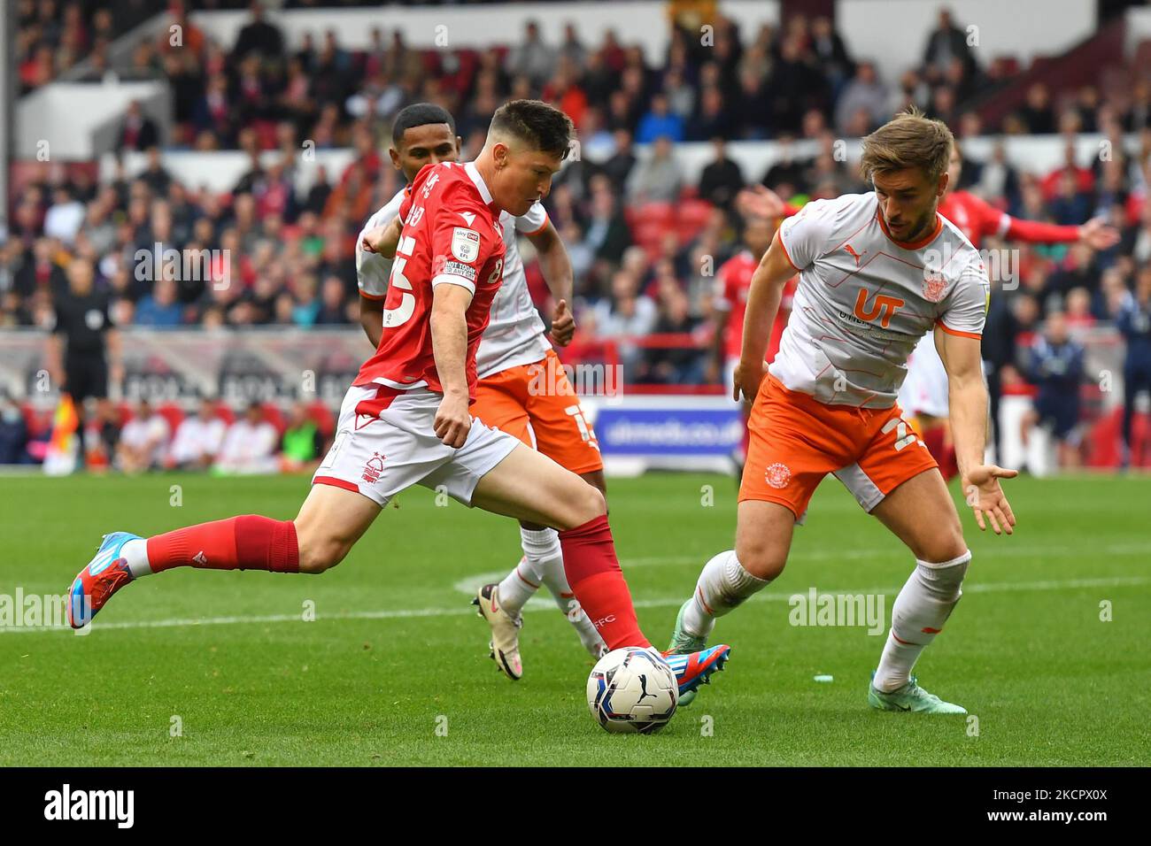 Joe Lolley of Nottingham Forest in action during the Sky Bet ...