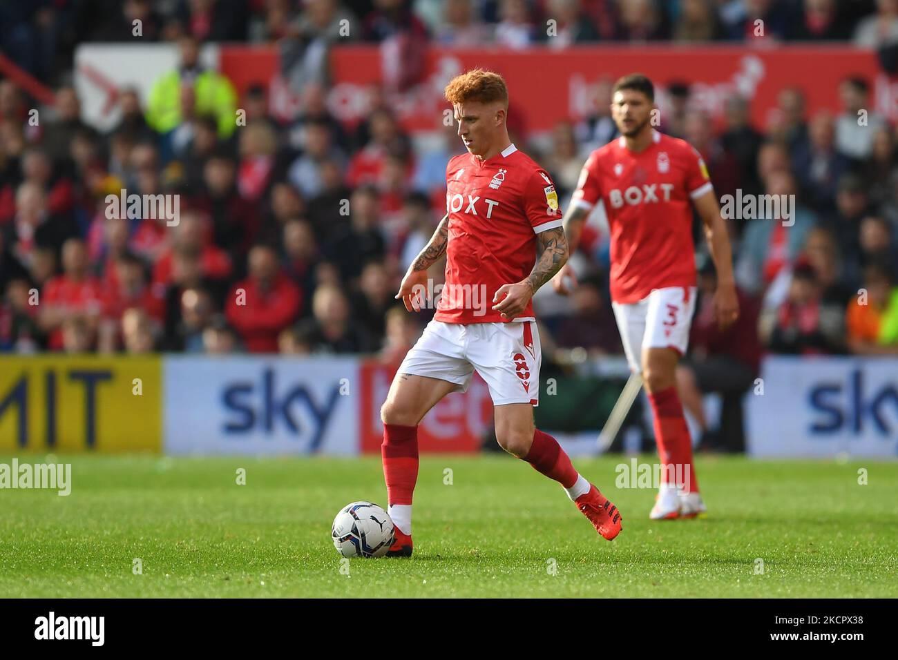 Jack Colback of Nottingham Forest during the Sky Bet Championship match ...