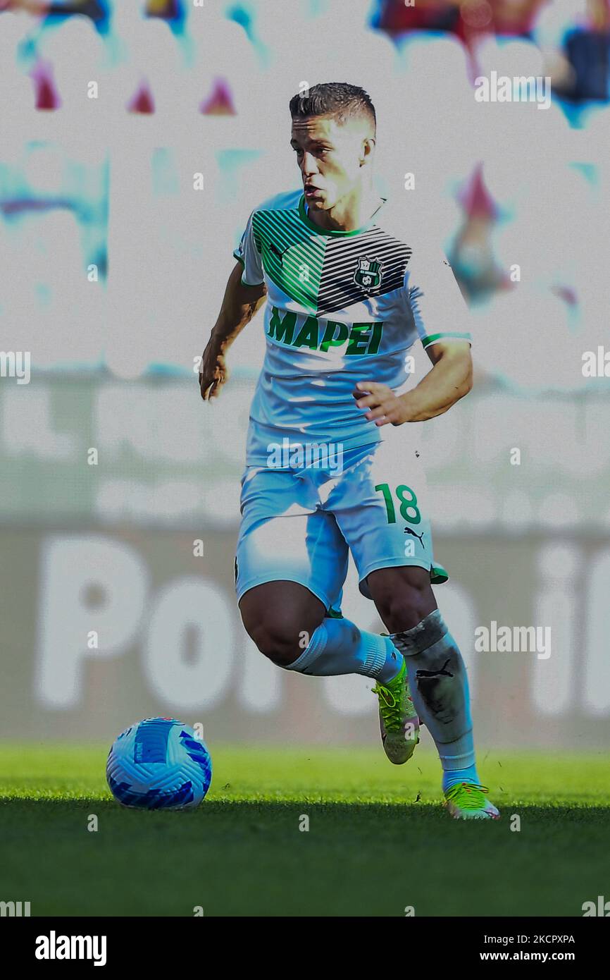 GIACOMO RASPADORI (Sassuolo) during the Italian football Serie A match ...
