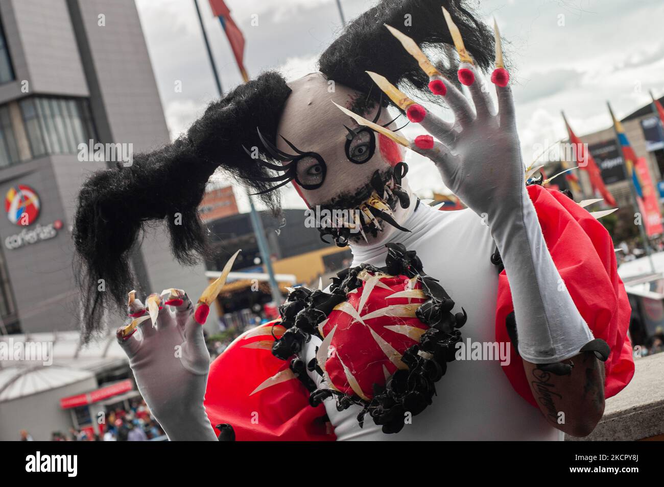 A Drag Queen modification of an anime costume seen during the fourth ...