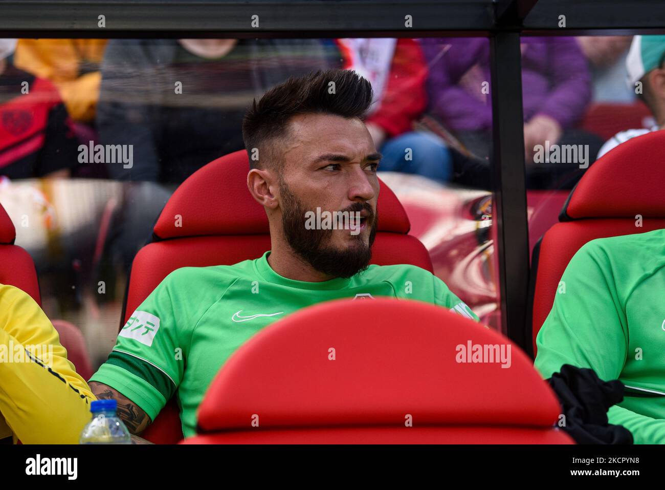 Josan during La Liga match between Rayo Vallecano and Elche CF at ...