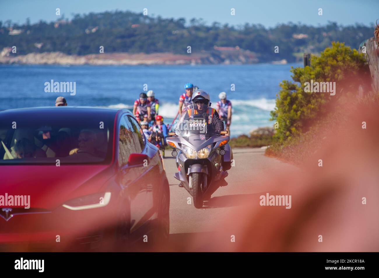 Disabled veteran and first responder cyclists are seen as they ...