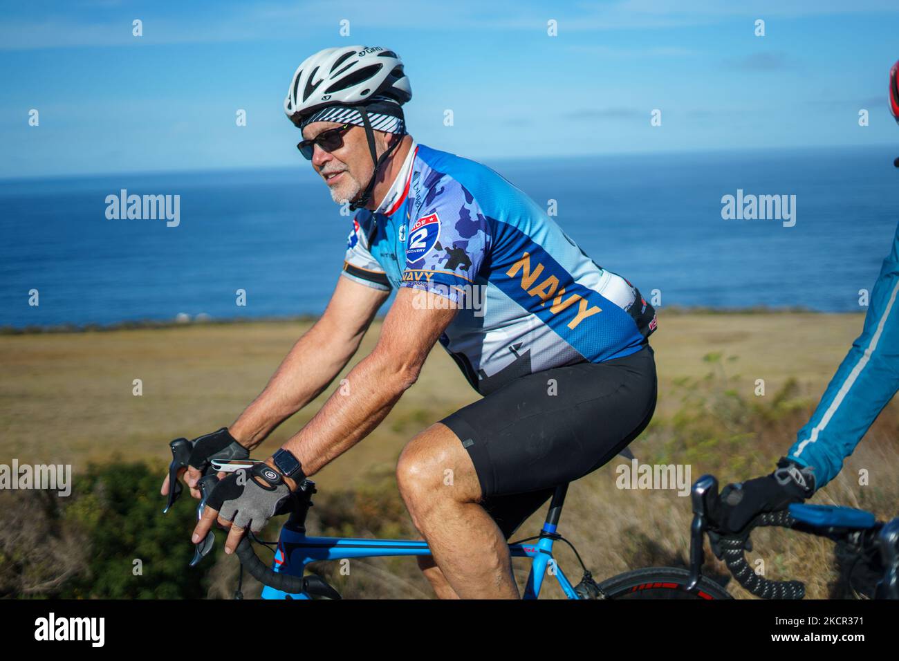 Disabled veteran and first responder cyclists are seen as they ...