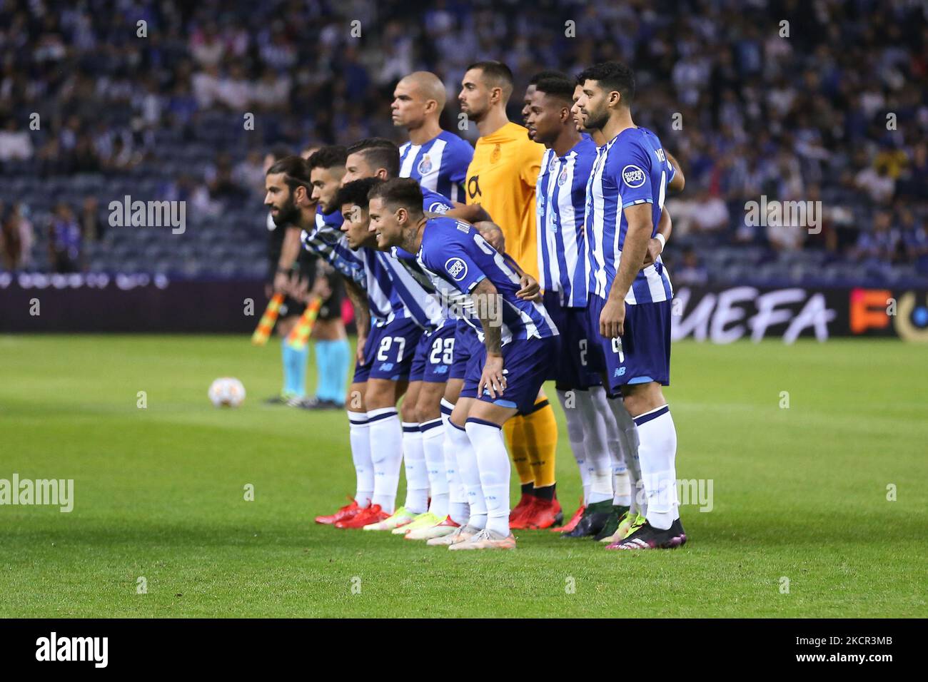 FC Porto line-up during the UEFA Champions League Group stage - Group B ...