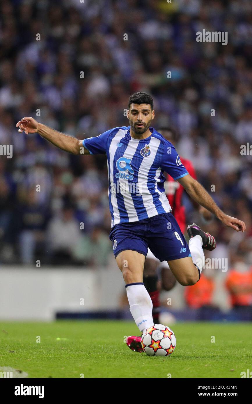 Porto's Iranian forward Mehdi Taremi in action during the UEFA ...