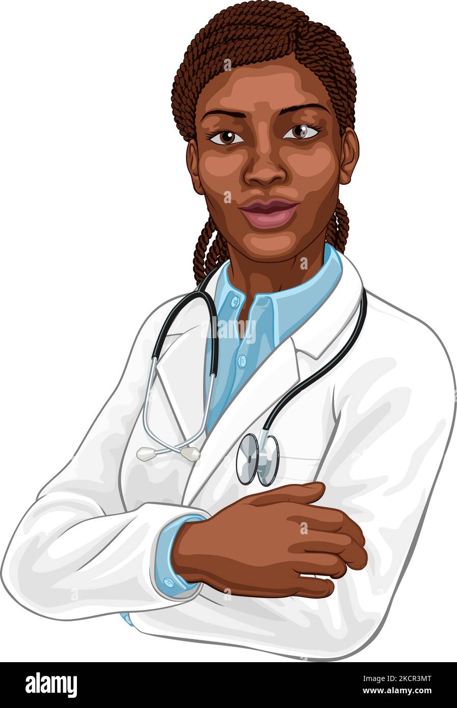 Female young professional worker wearing Stock Vector Images - Alamy