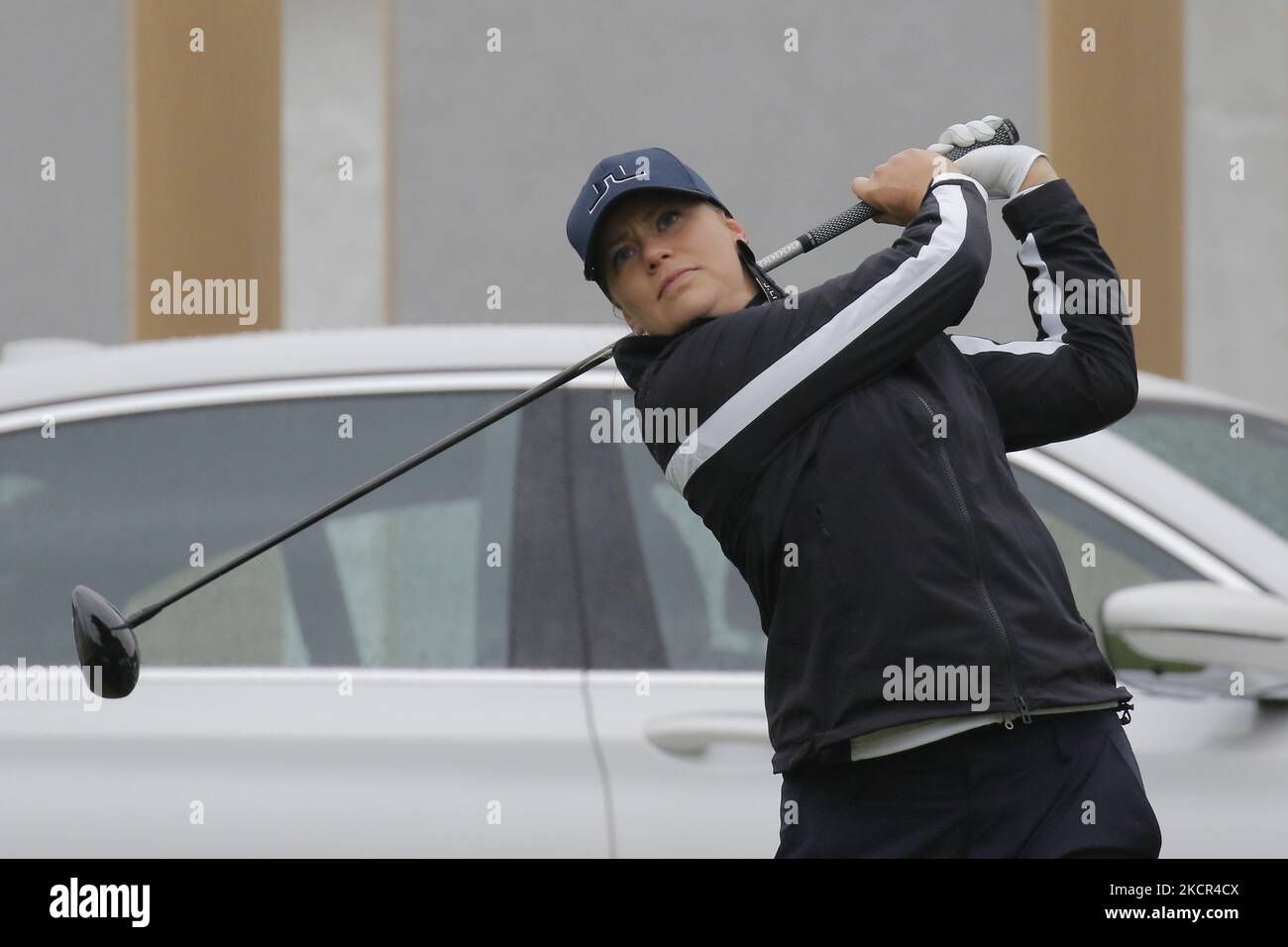Matilda Castren of Finland action on the 1th green during an BMW LADIES ...