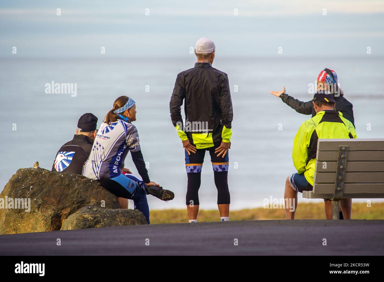 Disabled veteran and first responder cyclists are seen as they ...