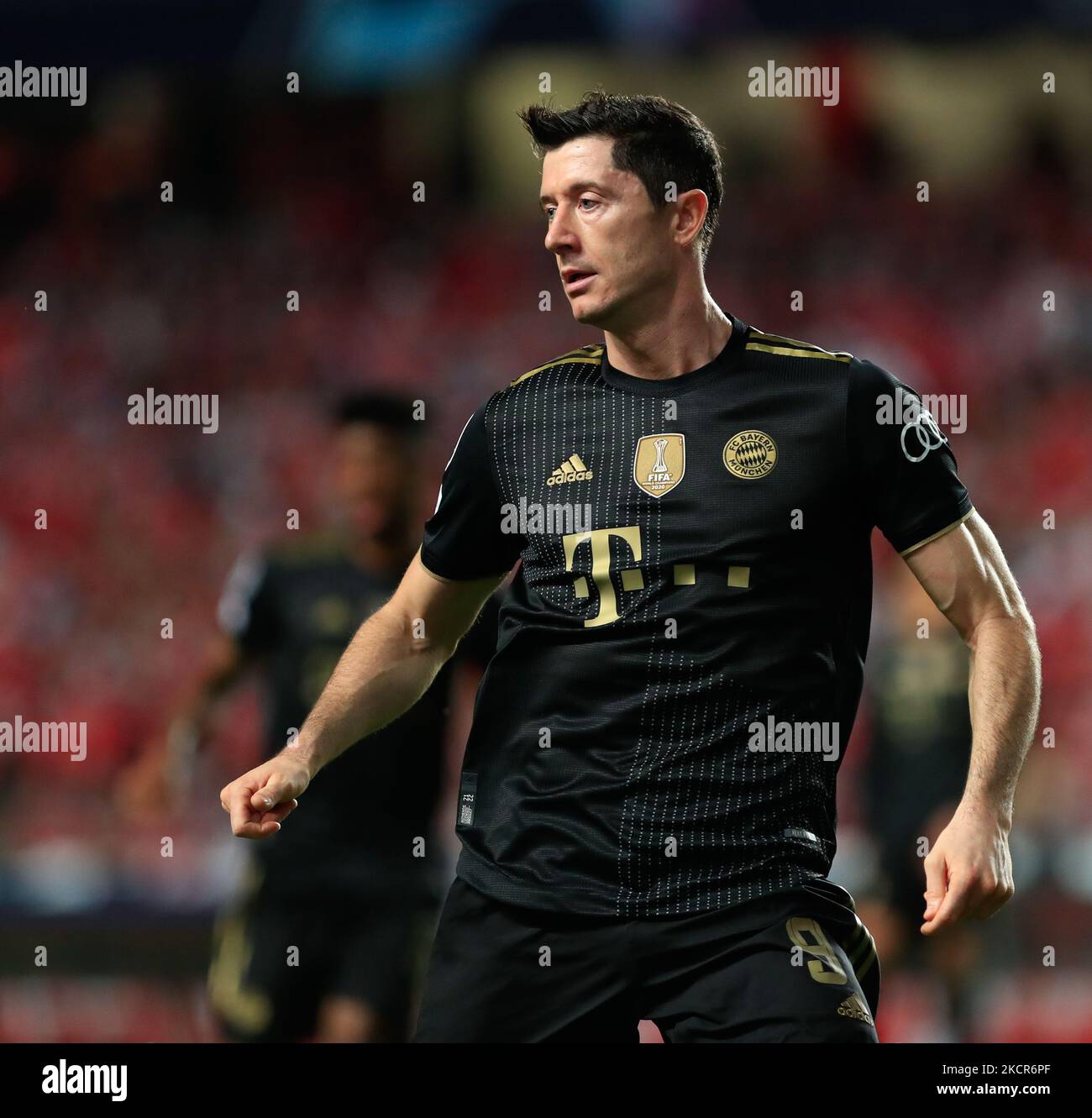 Robert Lewandowski of Bayern München during the UEFA Champions League ...
