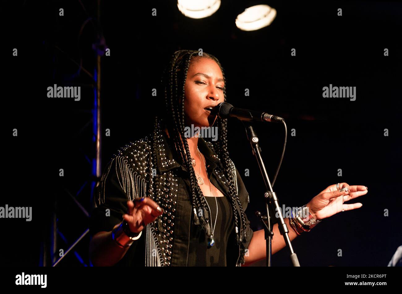 The Canadian Singer of Quebec Dominique Fils-Aime performs at the ...