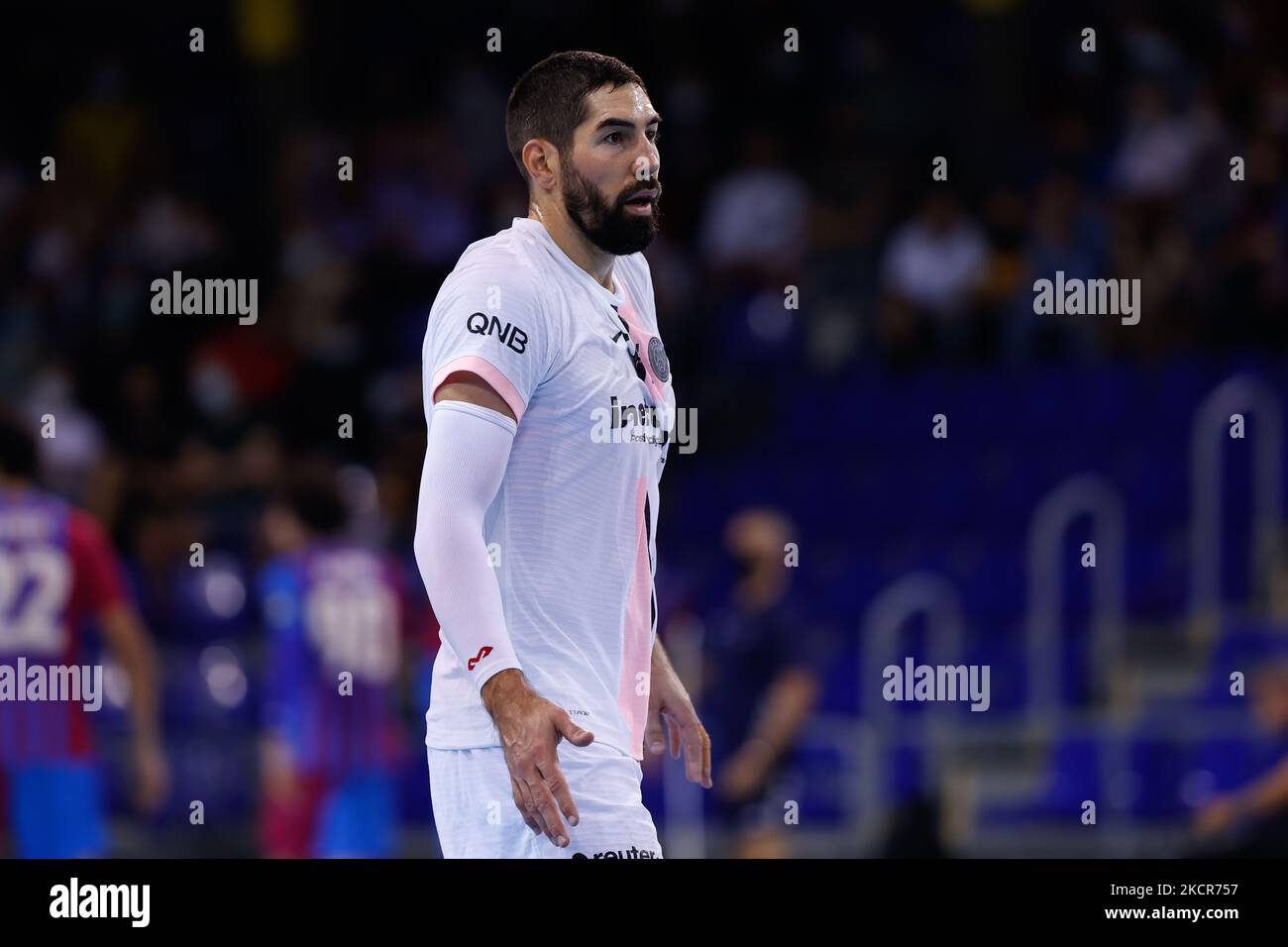 Nikola Karabatic of PSG Handball during the EHF Champions League match ...