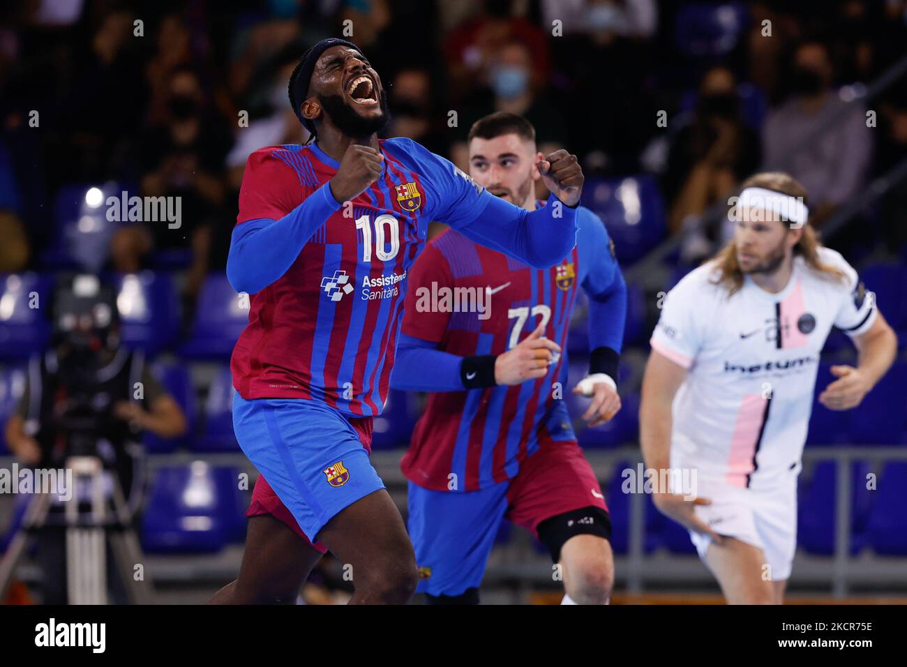 Dika Mem of FC Barcelona during the EHF Champions League match between ...