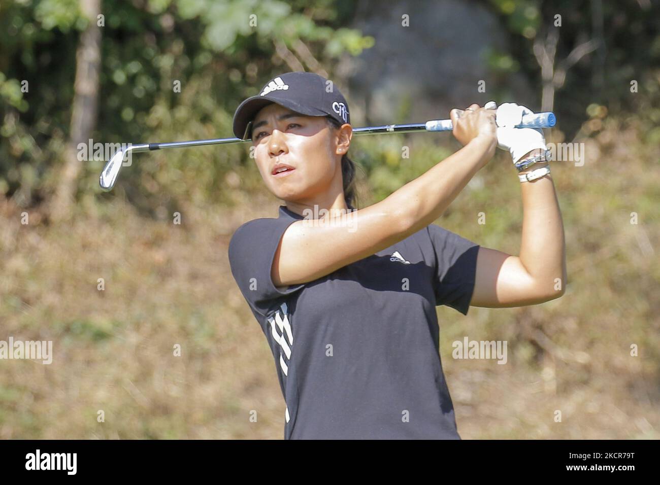 Danielle Kang of USA action on the 3th green during an BMW LADIES ...