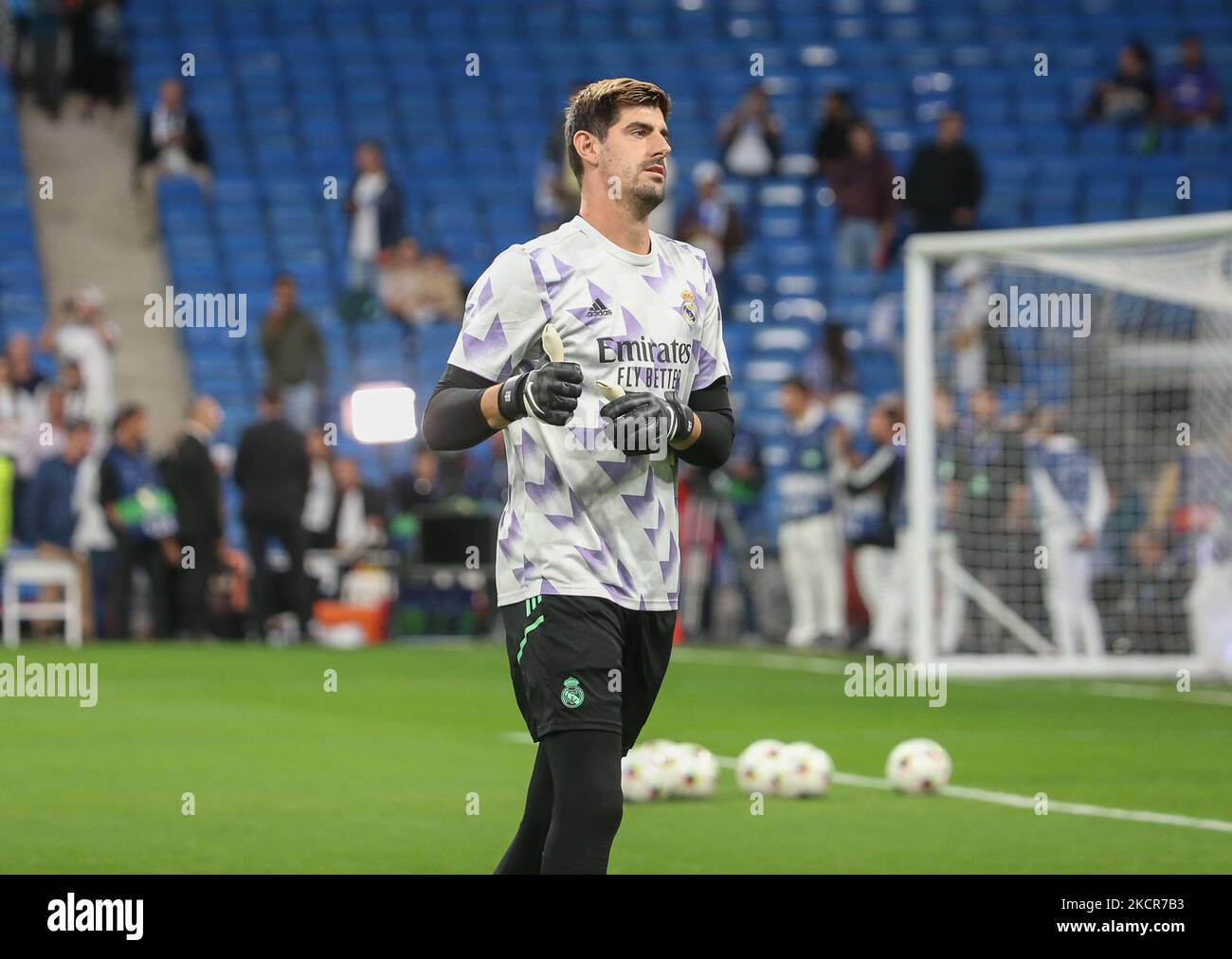 Thibaut Courtois of Real Madrid during the UEFA Champions League, Group ...