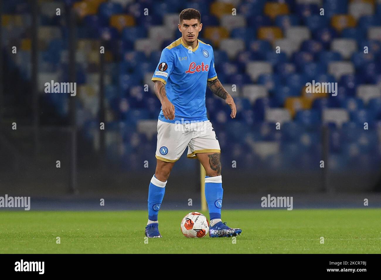 Giovanni Di Lorenzo of SSC Napoli during the UEFA Europa League Group C ...
