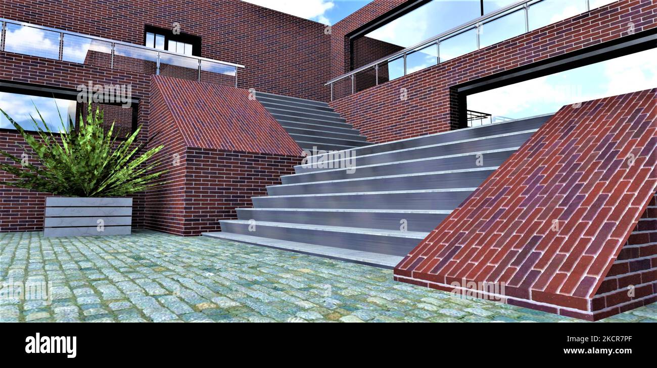 Exterior staircase to second floor hi-res stock photography and images ...