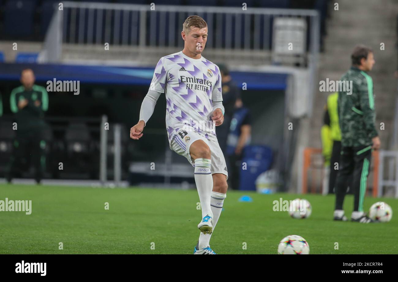 Tony Kroos of Real Madrid during the UEFA Champions League, Group F ...