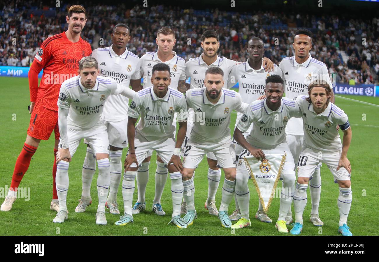 Team Real Madrid during the UEFA Champions League, Group F football ...