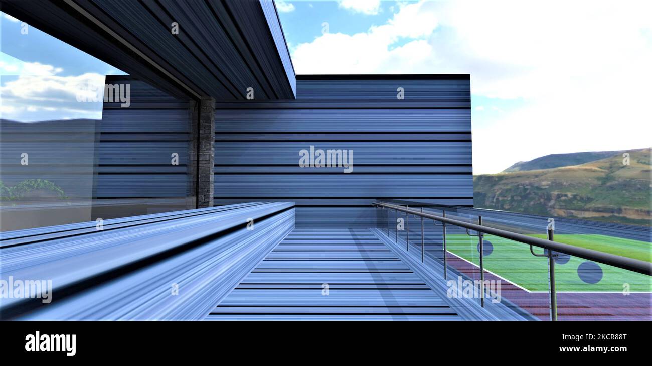 What does the balcony of the future look like. Panoramic hermetic multi ...