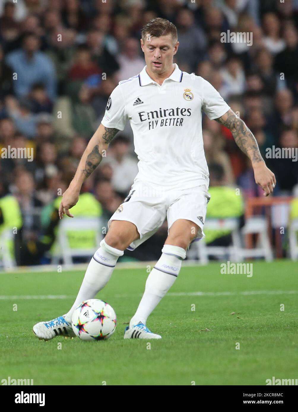 Tony Kroos of Real Madrid during the UEFA Champions League, Group F ...