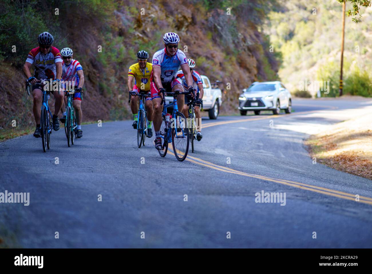Disabled veteran and first responder cyclists are seen as they ...