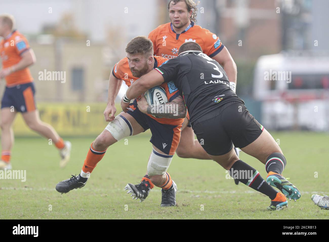 Luke Crosbie (Edinburgh) in action during the United Rugby Championship ...