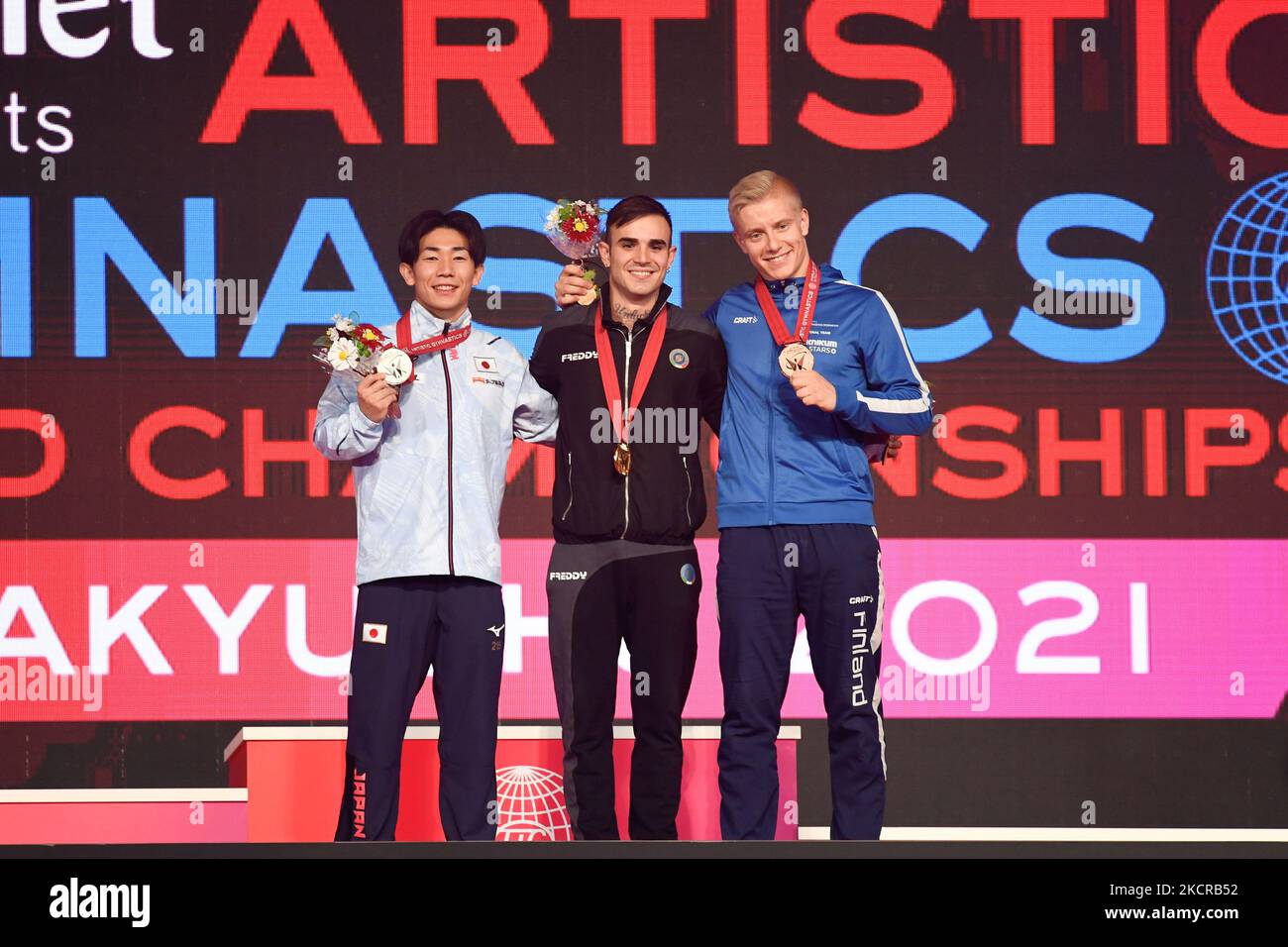 FLOOR: GOLD: BARTOLINI Nicola ITA SILVER: MINAMI Kazuki JPN BRONZE ...