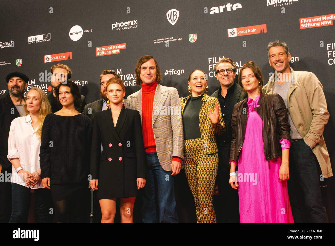 Actor Lars Eldinger, Tristan Seith, Ronald Kukulies and Lukas T ...