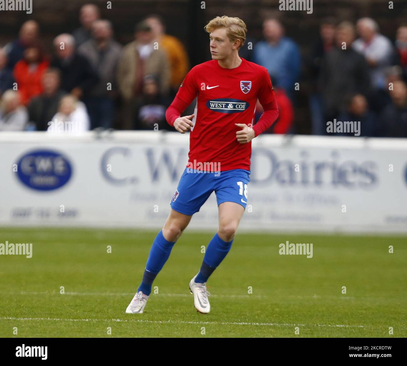 Dagenham & Redbridge's Ryley Scott during National League between ...