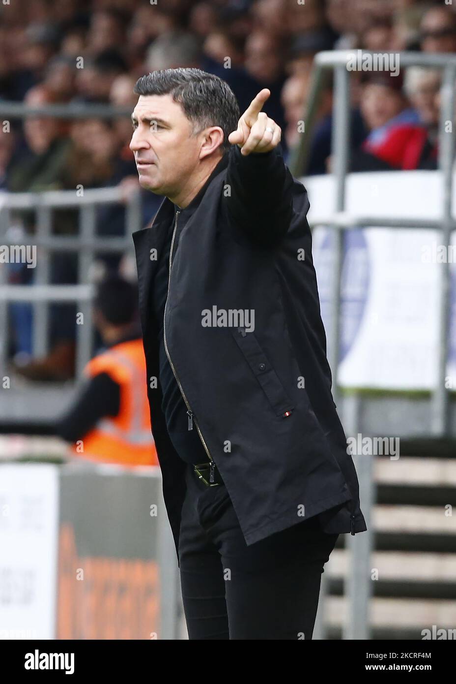 Kevin Maher manager of Southend United during National League between ...
