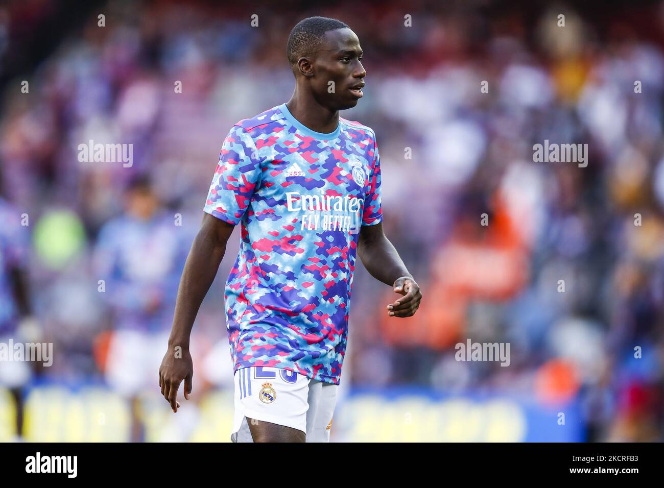 23 Mendy of Real Madrid during the La Liga Santader match between FC ...