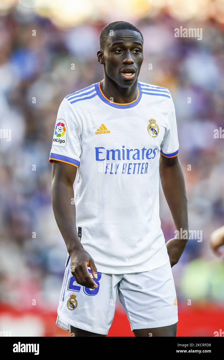 23 Mendy of Real Madrid during the La Liga Santader match between FC ...