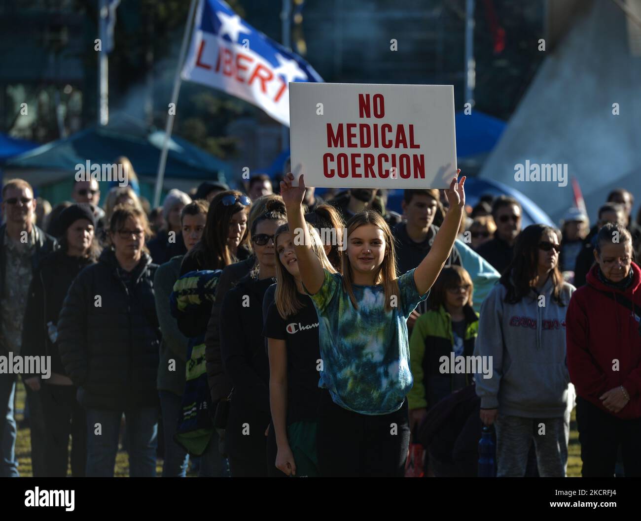 Medical freedom protest america hi-res stock photography and images - Alamy