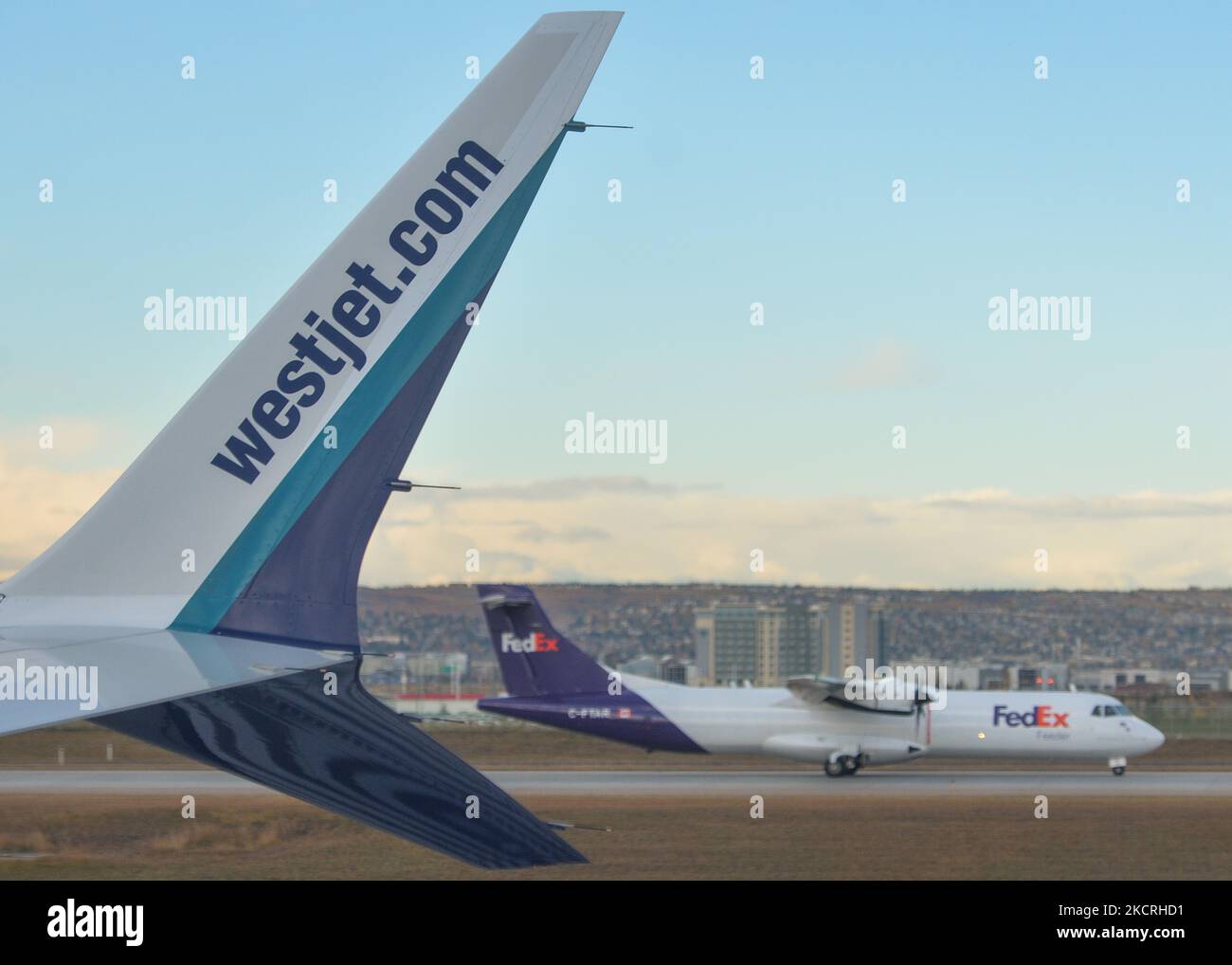 Westjet airlines logo hi-res stock photography and images - Alamy