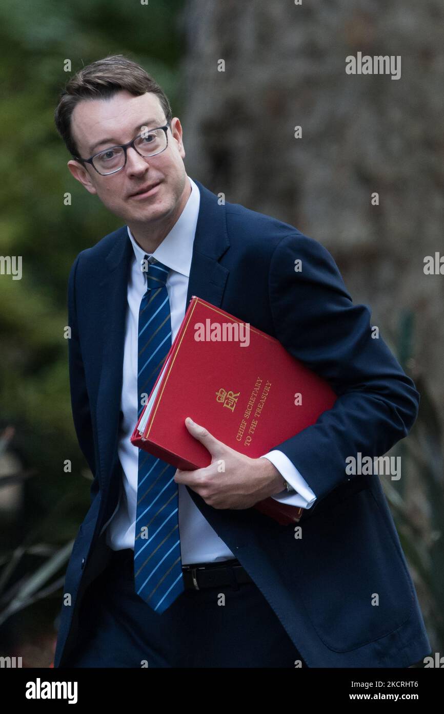LONDON, UNITED KINGDOM - OCTOBER 26, 2021: Chief Secretary to the ...