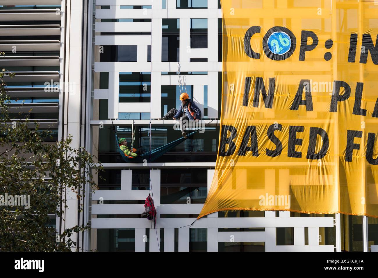 LONDON, UNITED KINGDOM - OCTOBER 26, 2021: Activists from Animal ...