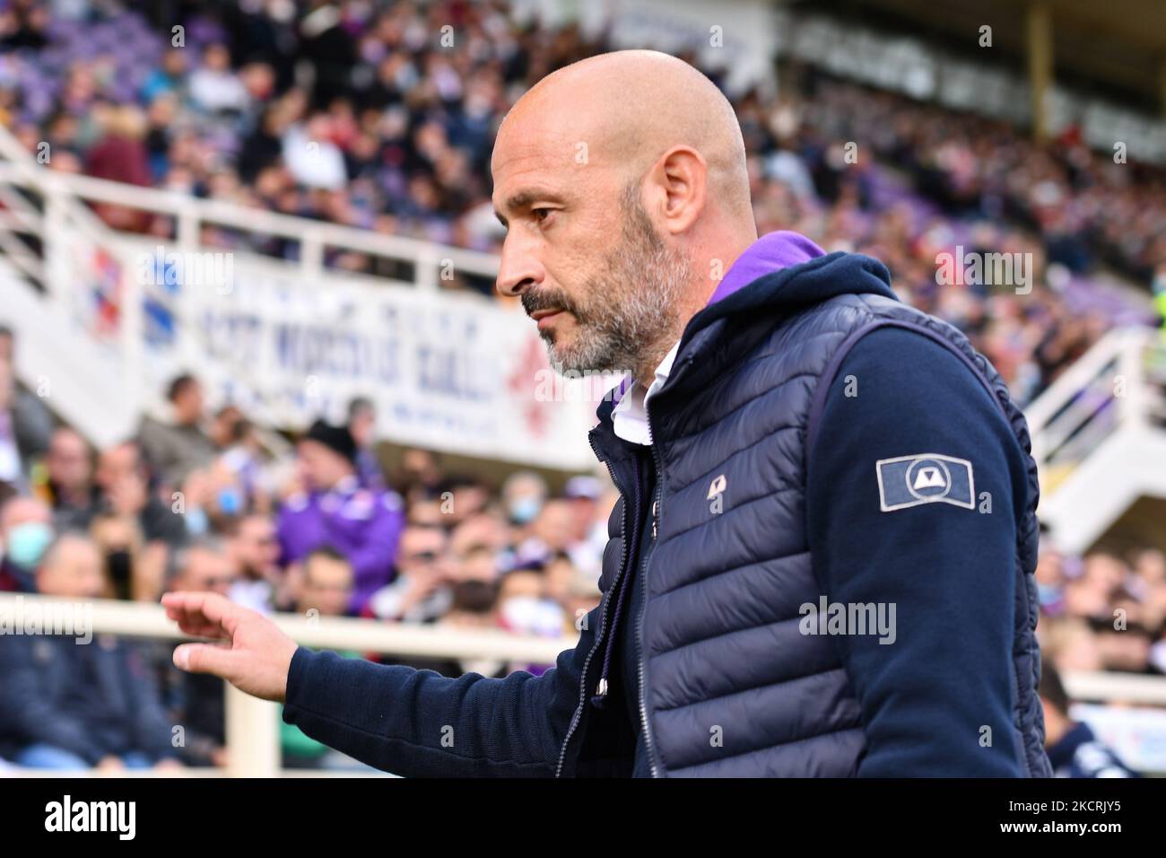 Vincenzo Italiano (Head Coach Fiorentina) during the Italian football ...