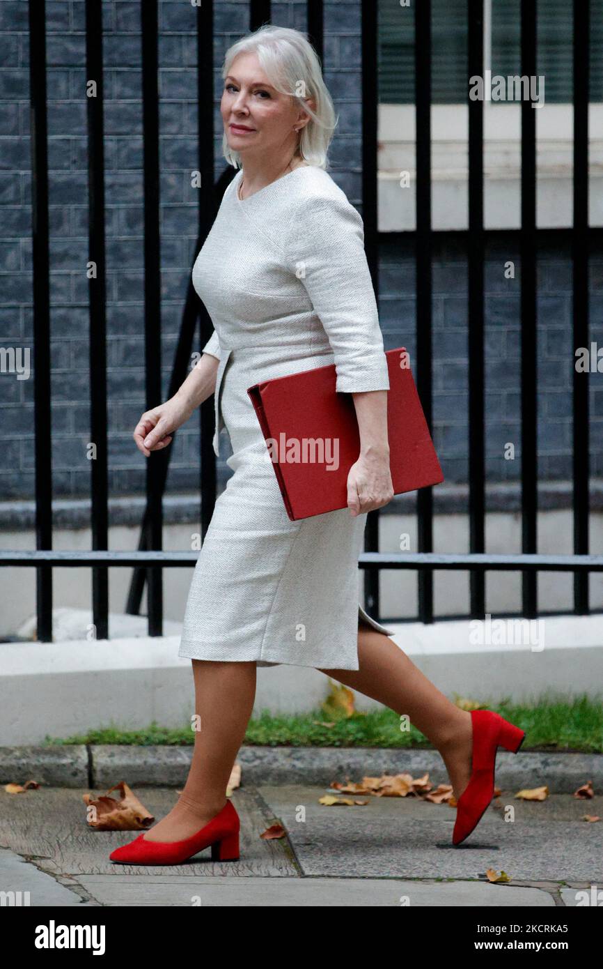 Secretary of State for Digital, Culture, Media and Sport Nadine Dorries ...