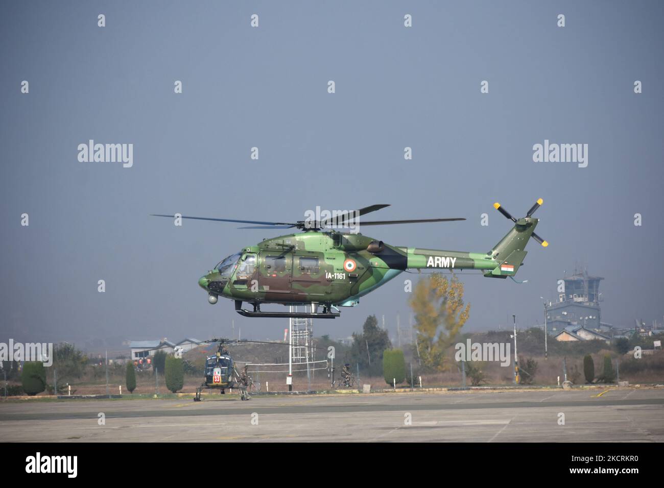 An Indian army aircraft performs during a re-enactment of the Indian ...