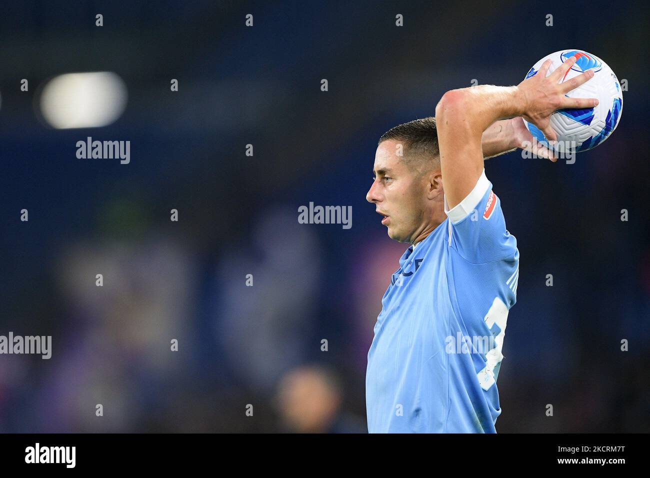 Adam Marusic of SS Lazio during the Serie A match between SS Lazio and ...