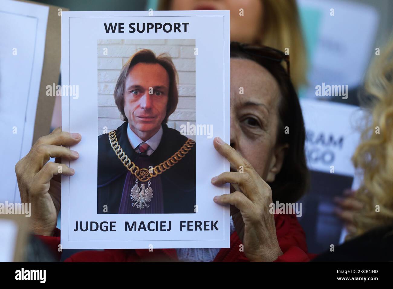 Suspended judge hi-res stock photography and images - Alamy