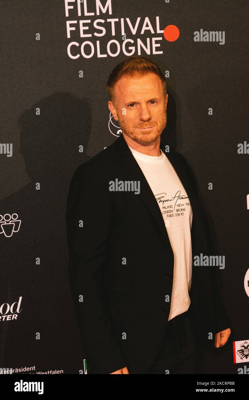 Actor Kasem Hoxha attends Film festival Cologne award ceremony at E ...