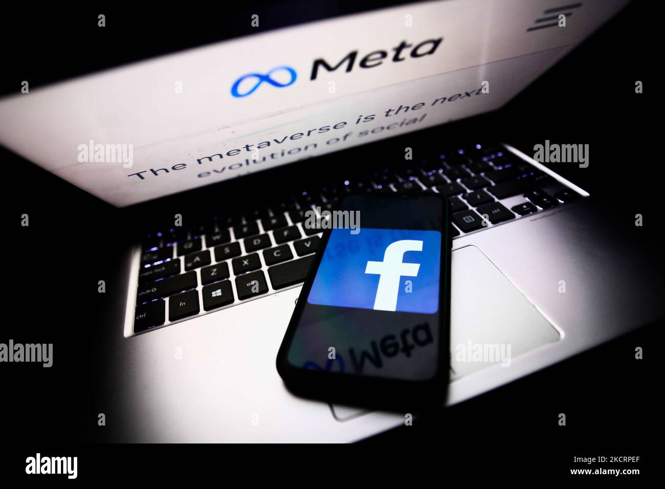 Facebook rebrand hi-res stock photography and images - Alamy