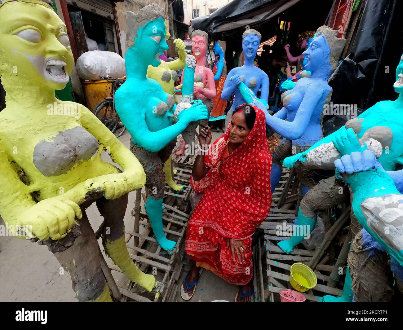 Indian demons hi-res stock photography and images - Alamy