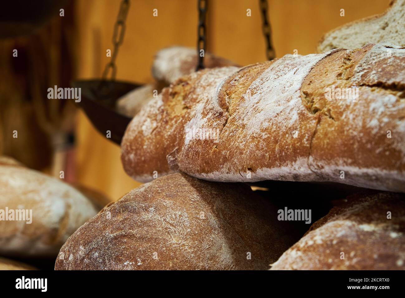 Variety rustic bread rolls hi-res stock photography and images - Alamy