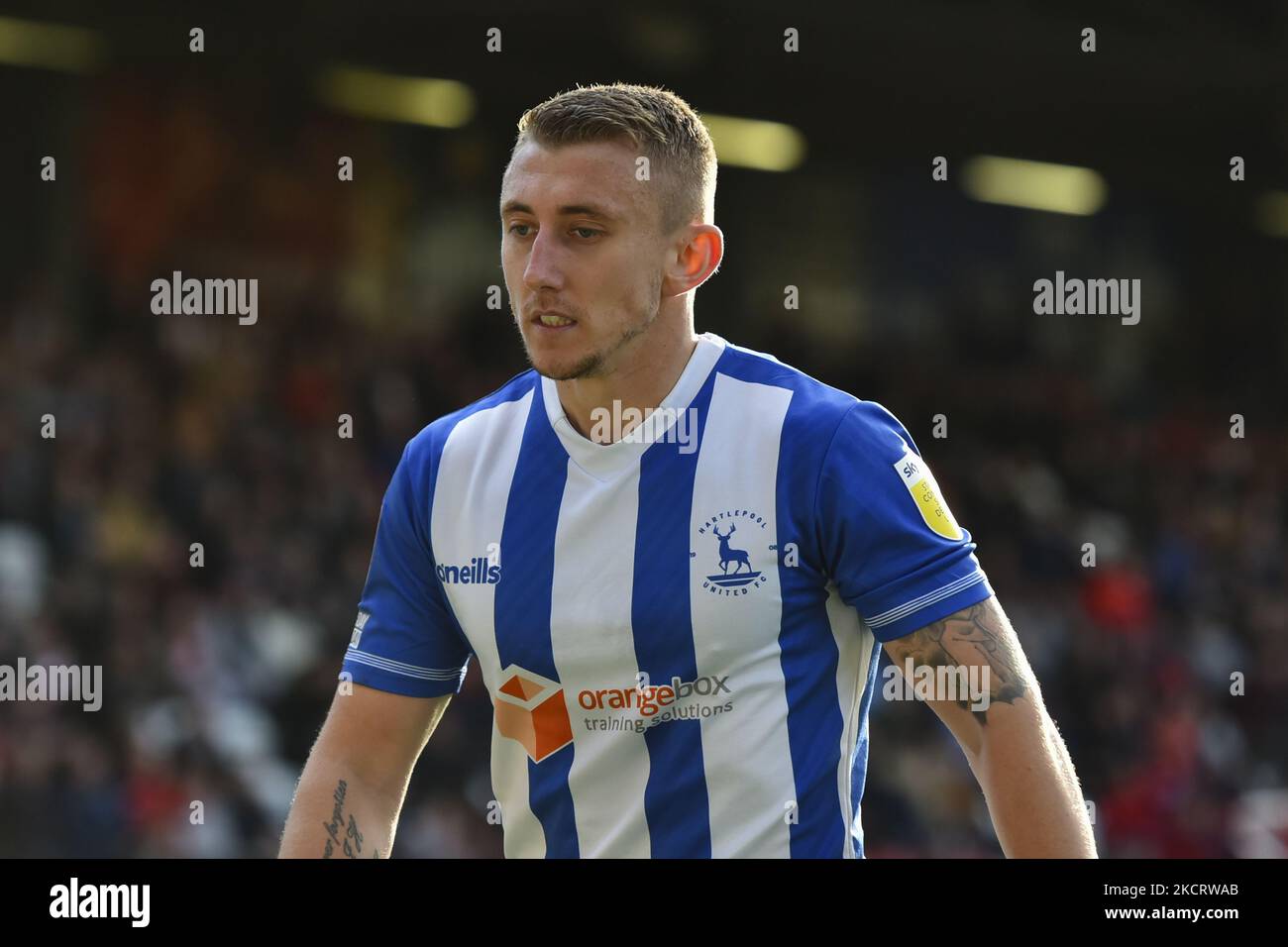 David Ferguson of Hartlepool United during the Sky Bet League 2 match ...